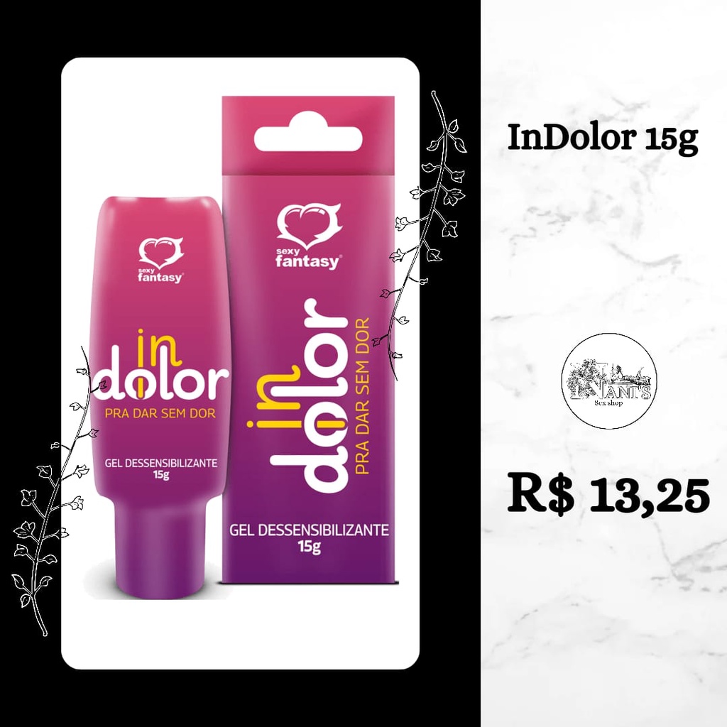 Gel Dessensibilizante InDolor | Shopee Brasil
