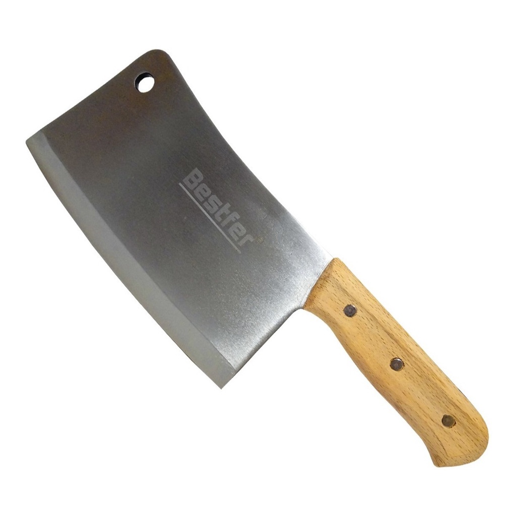 Cutelo 7" Profissional Bestfer Original Lâmina 5,5mm - 30cm | Shopee Brasil