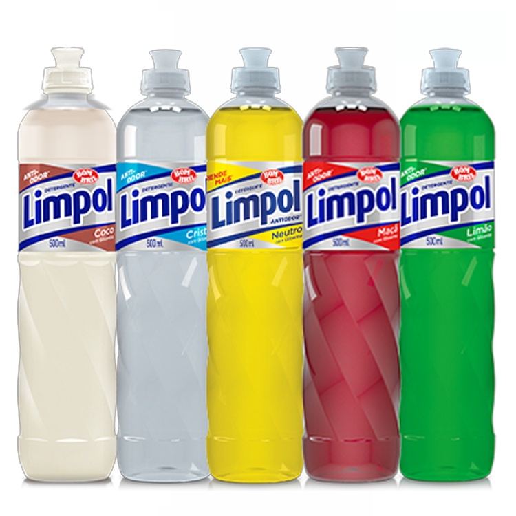 Detergente Limpol 500ml | Shopee Brasil