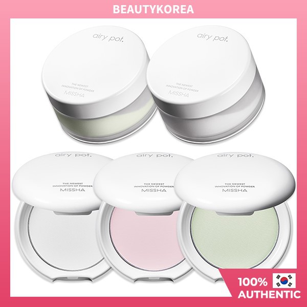 MISSHA Pó Airy/Pacto Airy /Airy Pot Powder /Airy Pot Pact,Pó compacto ...