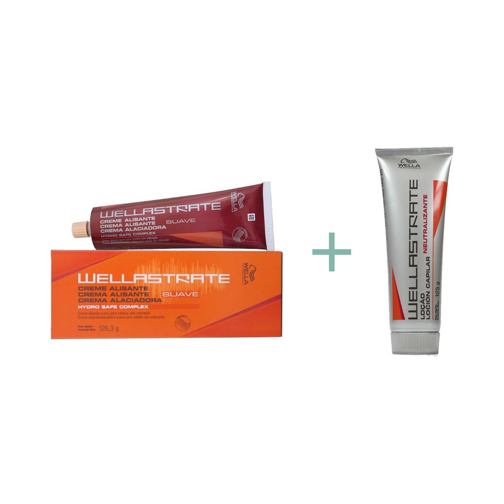 Wella Professionals Kit Wellastrate Cr Alisante Suave 126,3g ...