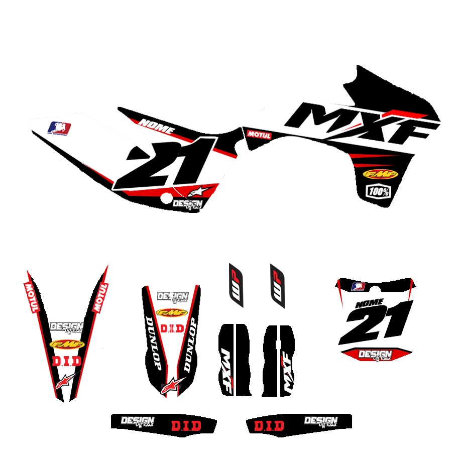 Kit Gráfico Adesivo MXF 49cc Ferinha E-Start 2018 - 2021 0.20mm / 0.70mm + Brinde | Shopee Brasil