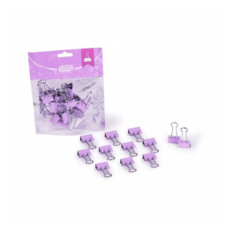 Binder para papel pct com 12 unidades - Lyke | Shopee Brasil