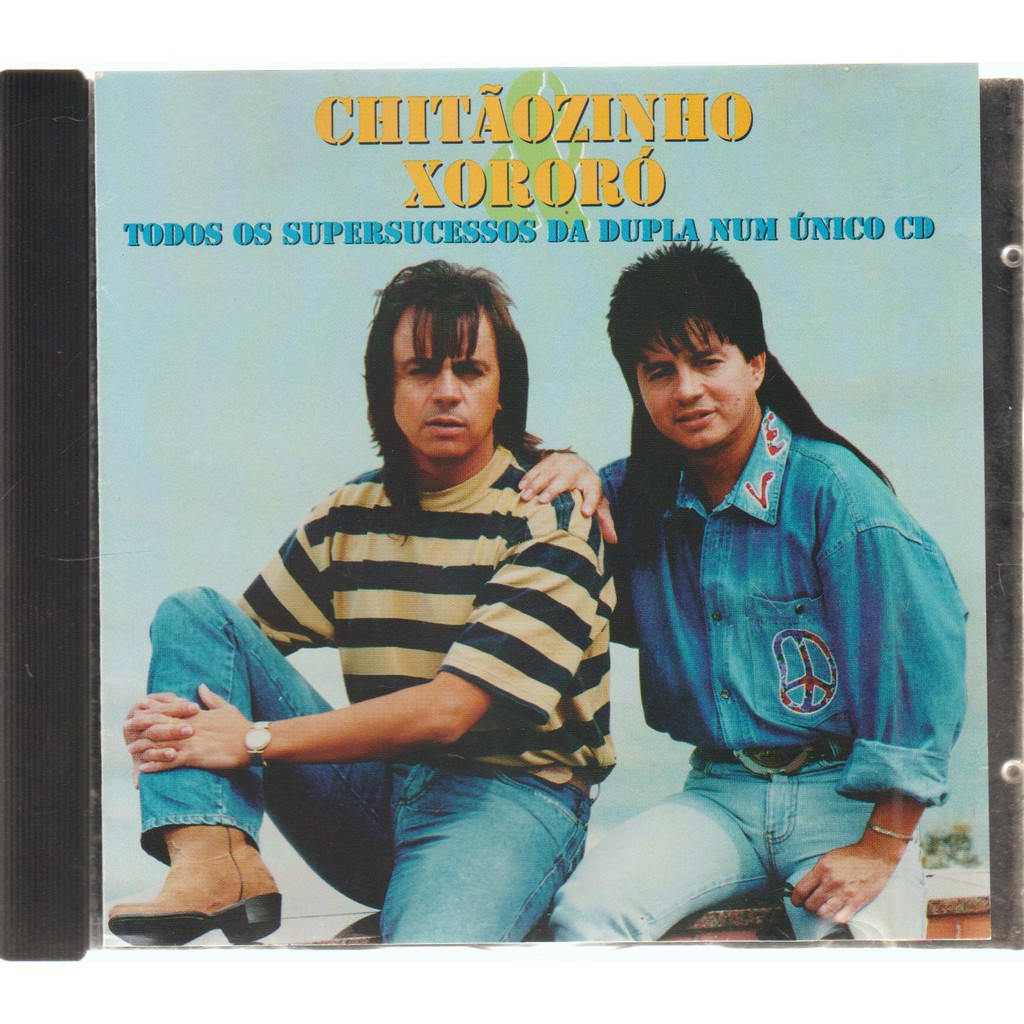Cd Chitãozinho E Xororó 1998 Todos os Sucessos da dupla, Original | Shopee Brasil