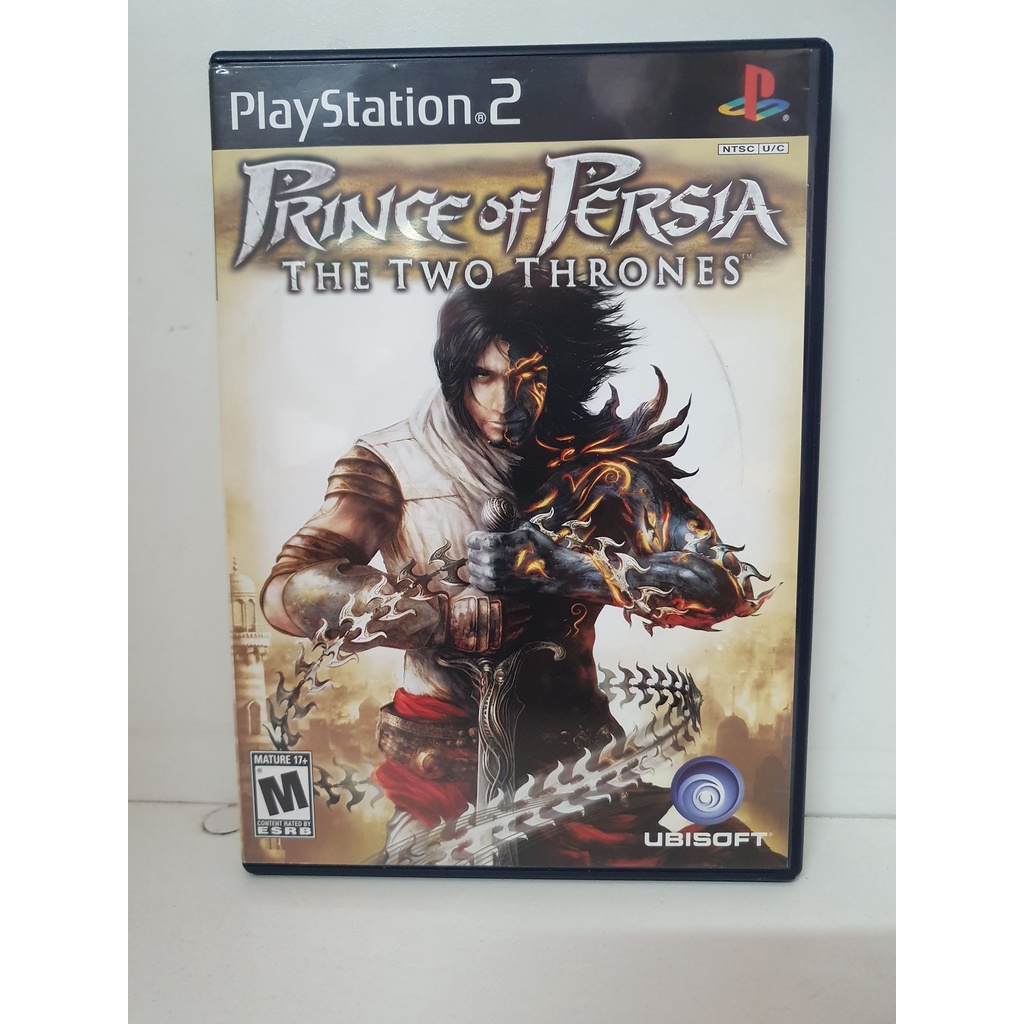 Prince of Persia The Two Thrones - PS2 - Original - Fisico | Shopee Brasil