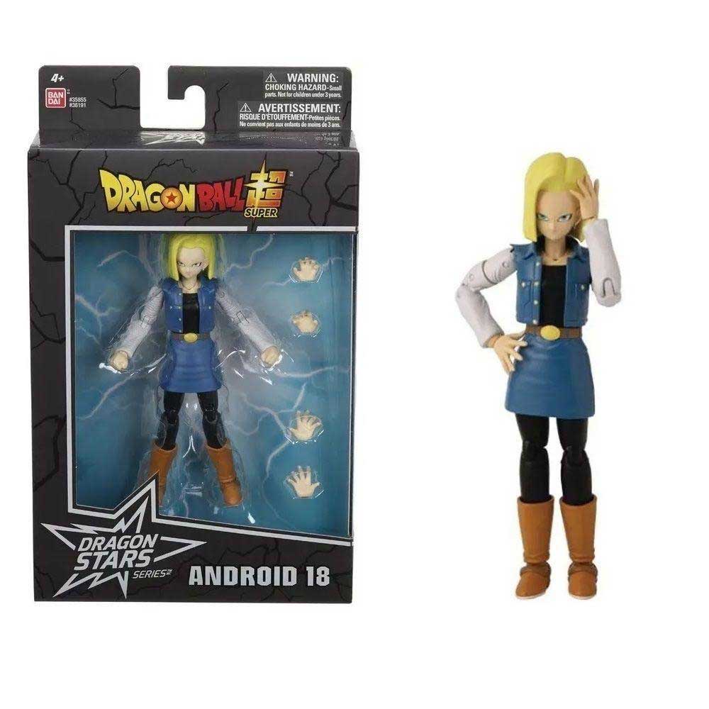 BANDAI Dragon Ball Dragon Stars Android 18 Action Figure | Shopee Brasil