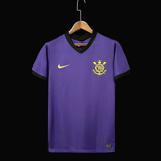 Camisa Corinthians Roxa e Preto III 21/22- Torcedor P ao GG! | Shopee ...