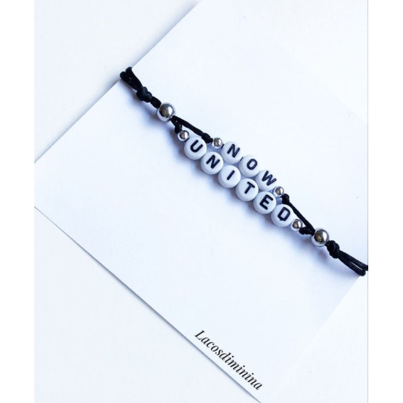 Pulseira macrame now united | Shopee Brasil