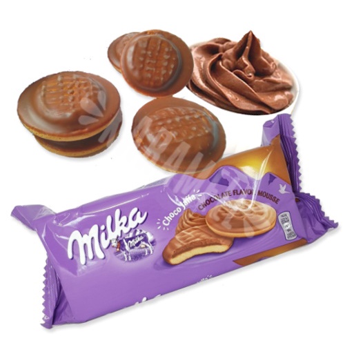 Biscoito Choco Jaffa Chocolate Mousse - Milka - Importado Romênia ...