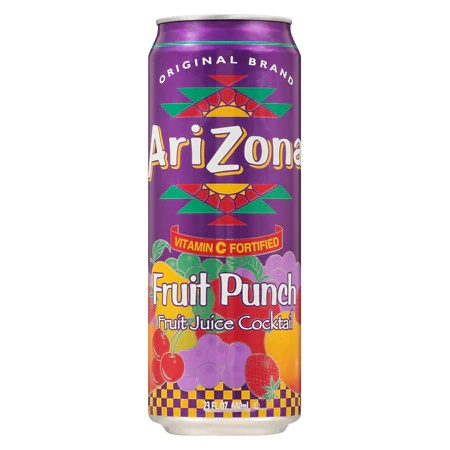 Suco Ponche Frutas Mix Fruit Punch Juice Arizona Lata 680ml | Shopee Brasil