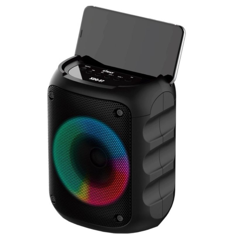 Caixa De Som Bluetooth Rgb Wireless Speaker C/ Suporte KTS-1236 ...