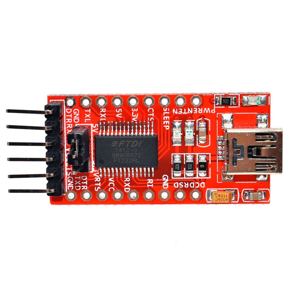 Conversor Usb / Serial - Ft232Rl - Ftdi Modulo Para Arduino | Shopee Brasil