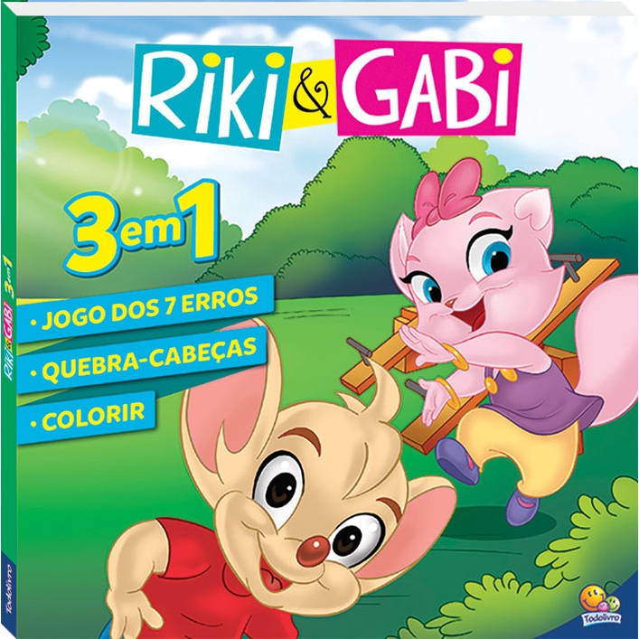 3 em 1 (Riki & Gabi) | Shopee Brasil
