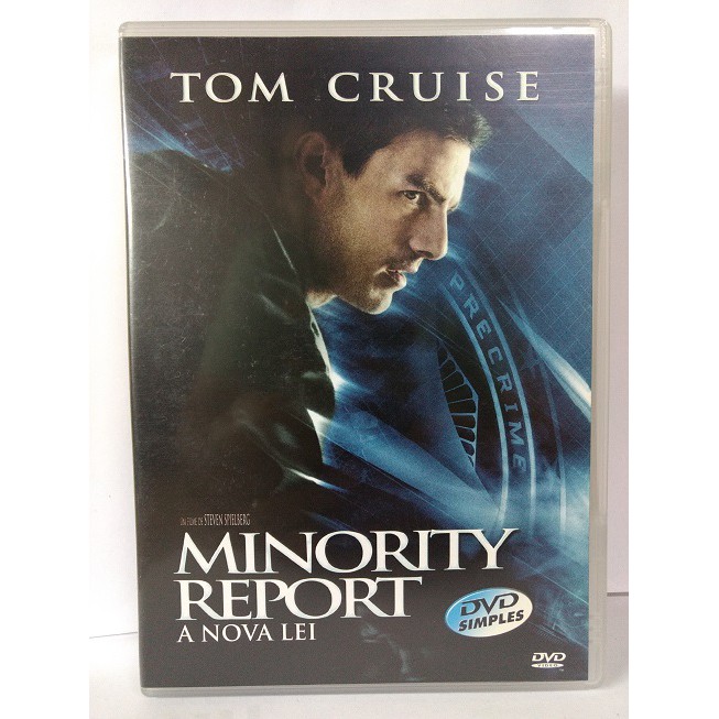 Dvd Minority Report - A Nova Lei - Tom Cruise - Original | Shopee Brasil