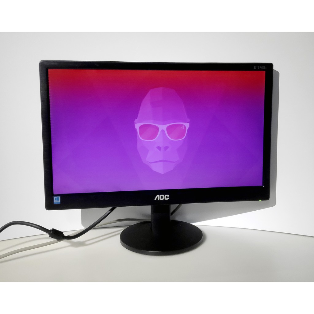Monitor Led 15,6 Aoc E1670swu Alimentação Usb Ver Descrição | Shopee Brasil