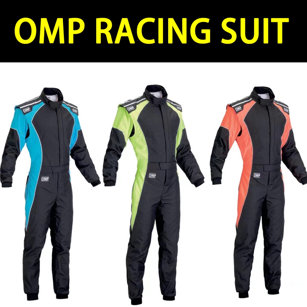OMP F1 Racing Suit Go kart One Piece Motorcycle Drift Riding À Prova De ...