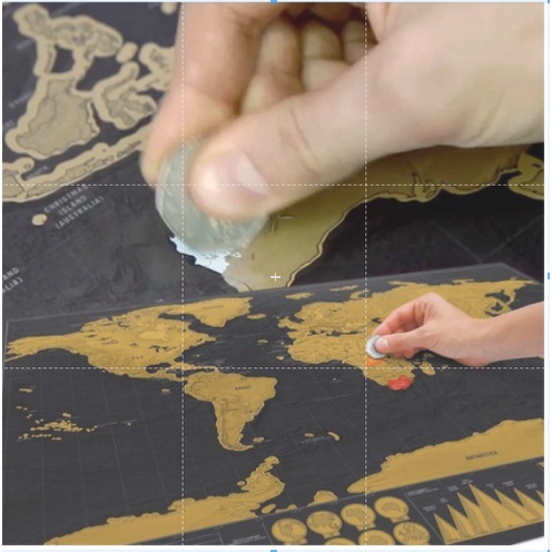 Mapa Do Mundo Mundi Mapa De Raspadinha | Shopee Brasil