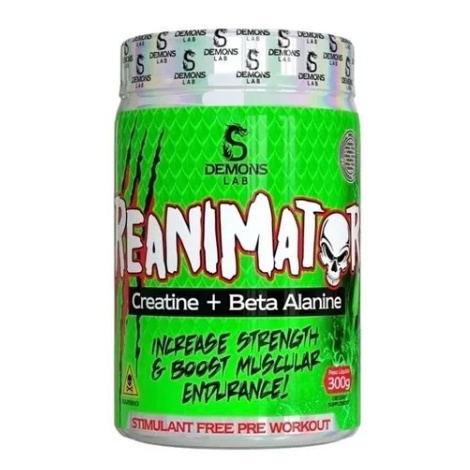 Creatina REANIMATOR 300 gramas. Demons LAb. | Shopee Brasil