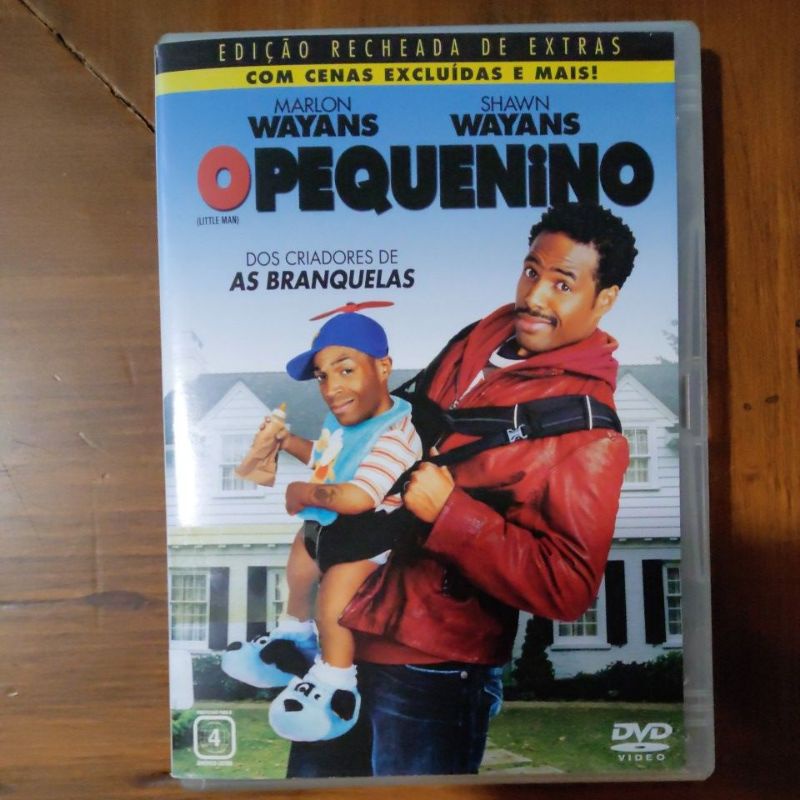 DVD Original O Pequenino Marlon Wayans Shawn Wayans | Shopee Brasil