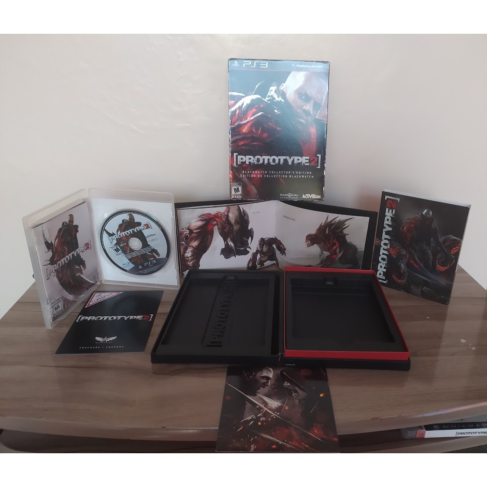Jogo Prototype 2 Blackwatch Collectors Edition - PS3 - EDIÇÃO DE ...