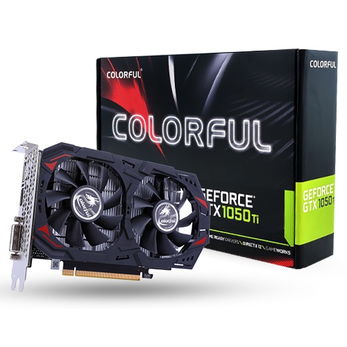 Placa De Video GTX 1050TI 4GB Colorful GDDR5 | Shopee Brasil