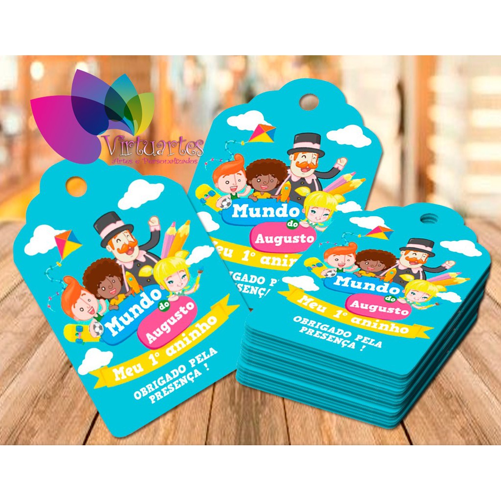 50 Tag De Agradecimento - Tags - Tag Mundo Bita | Shopee Brasil