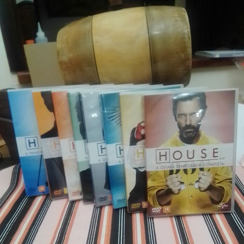 Série HOUSE COMPLETA as 8 temporadas original . | Shopee Brasil