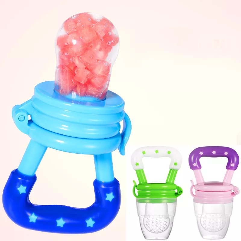 Chupeta alimentar frutas legumes carnes vegetais silicone | Shopee Brasil