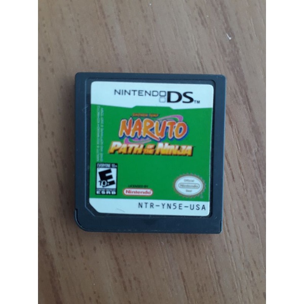 Jogo para Nintendo DS Naruto Path Of The Ninja - original (sem caixa ...