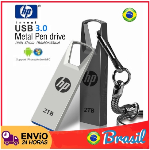 Pen drive original Hp Pendrive 2tb Usb 3.0 flash drive | Shopee Brasil