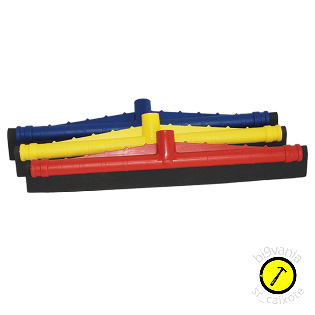 Rodo Plástico 40 Cm Borracha Dupla / Sem O Cabo | Shopee Brasil