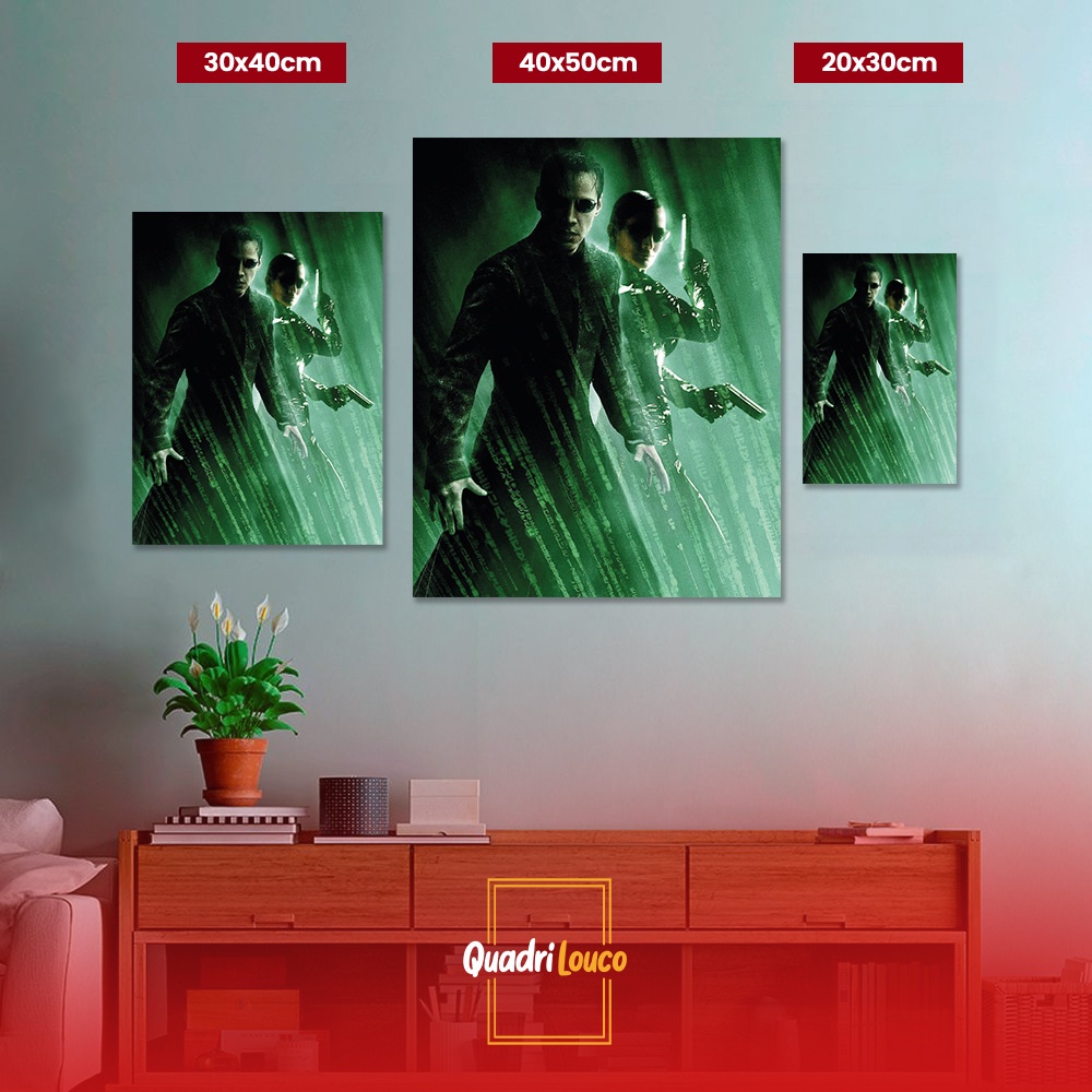 Quadro do Neo e Trinity (Matrix) | Shopee Brasil