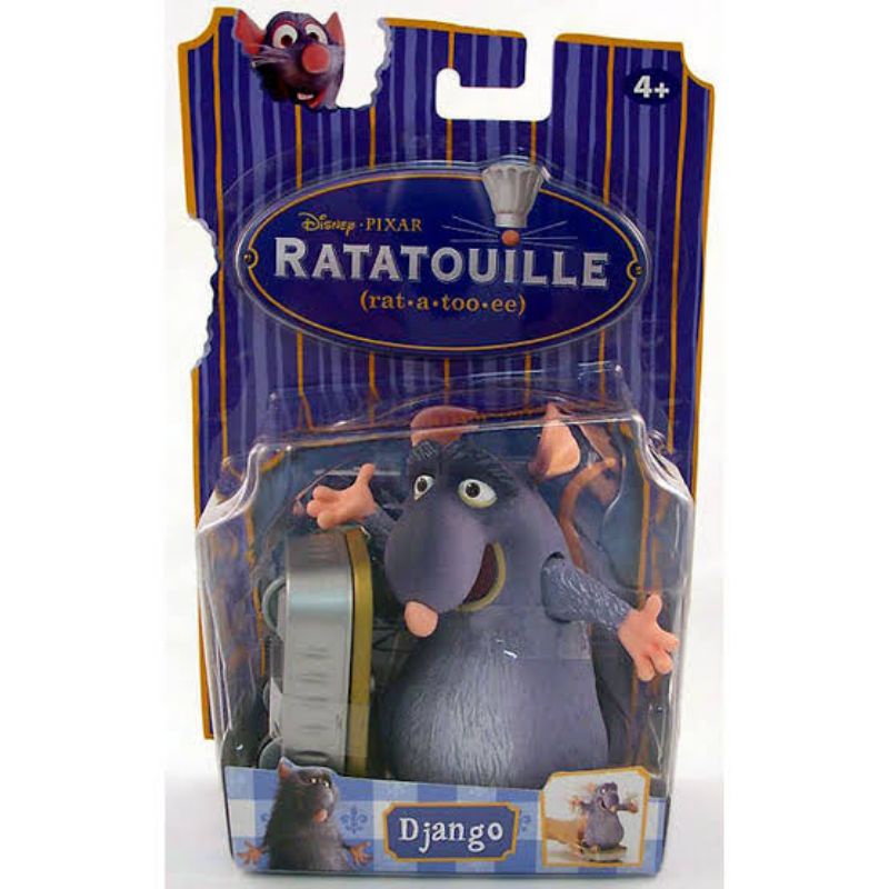 DJANGO, Ratatouille Disney- brinquedo colecionáveis Mattel | Shopee Brasil