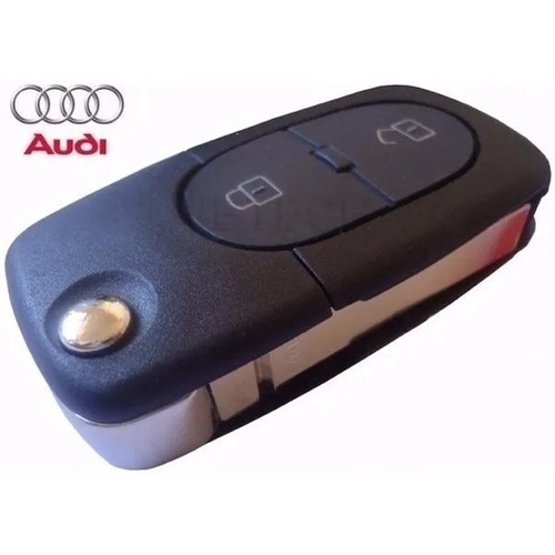 Chave Canivete Audi A3 A4 2 Botões carcaca | Shopee Brasil
