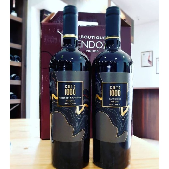 Vinho Tinto Cota 1000 Mil Reserve 750ml | Shopee Brasil