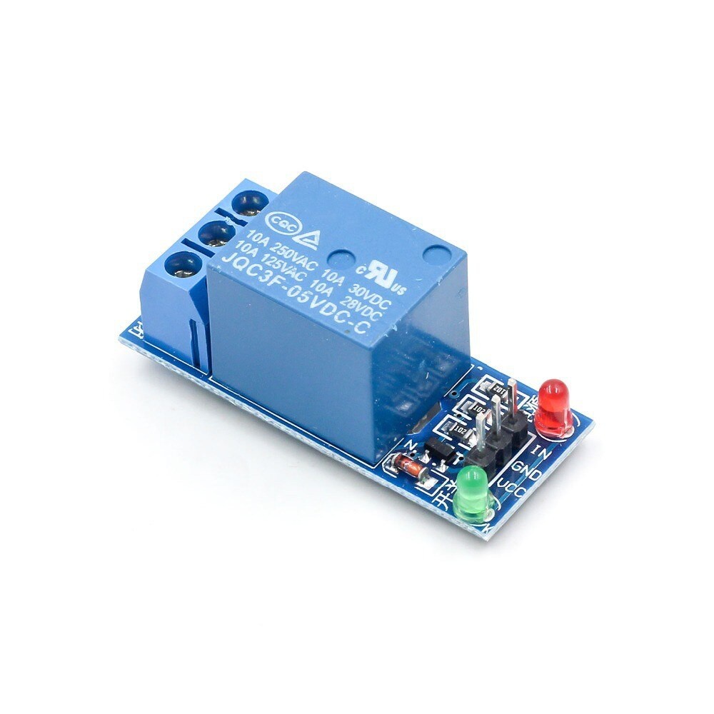 Módulo Rele 1 Canal 5v/10a Com Led Indicador Serve Arduino - Escorrega ...