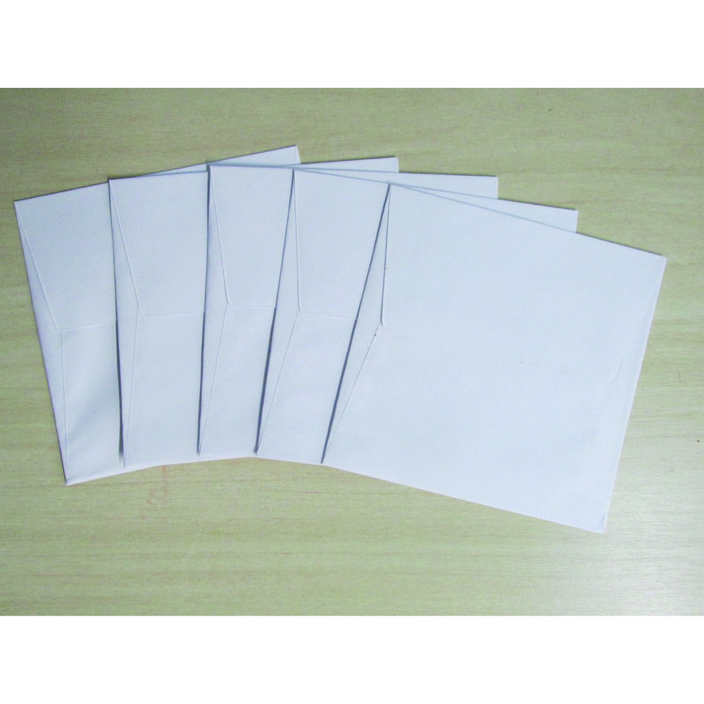 Envelopes Pequenos Branco 7x11 cm e 10x10 cm (20un) | Shopee Brasil