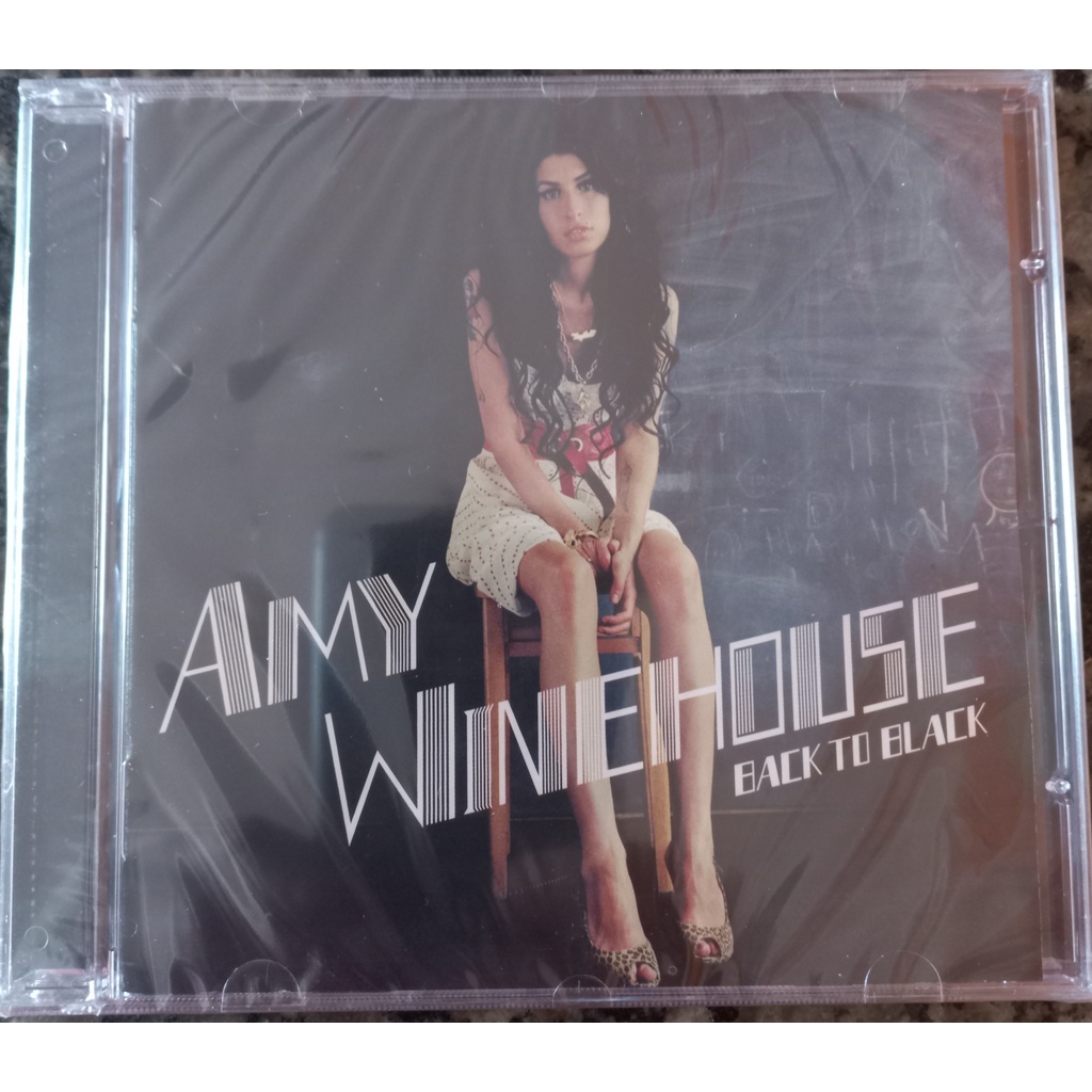 Cd Amy Winehouse - Back To Black - Lacrado | Shopee Brasil