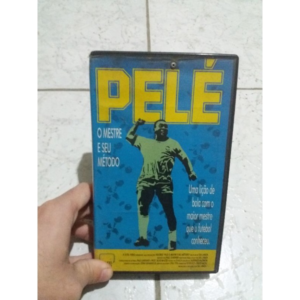 VHS Pelé O mestre e seu método ( nacional) | Shopee Brasil