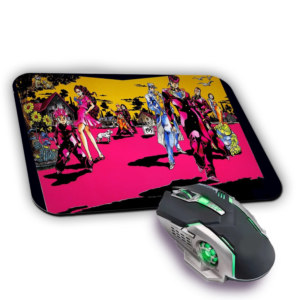 Mousepad Premium 22x18 Jojo's Bizarre Adventure Anime | Shopee Brasil