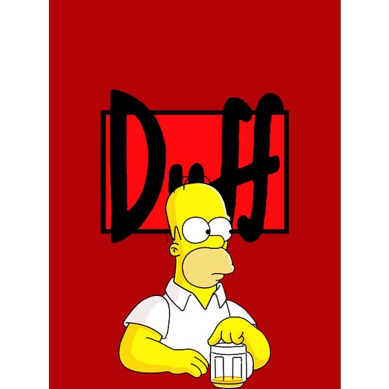 Placa Decorativa Quadro Homer Cerveja Duff | Shopee Brasil