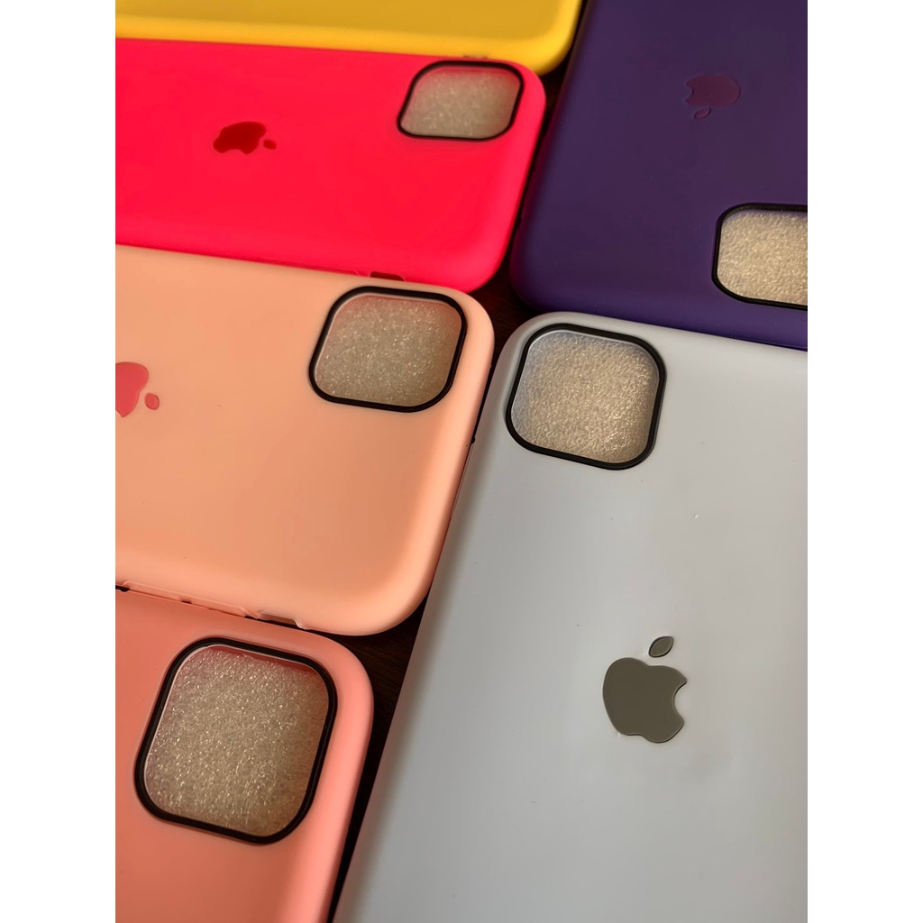 Case Capa Capinha Silicone IPHONE 11 Normal Emborrachada | Shopee Brasil