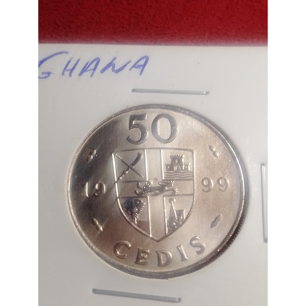 50 cedis Ghana ( Item de Coleção ) | Shopee Brasil