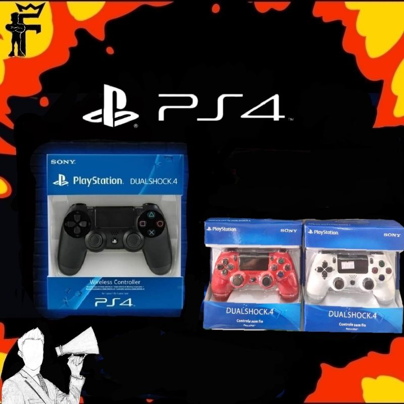 CONTROLE DUAL SHOCK PS4 | Shopee Brasil