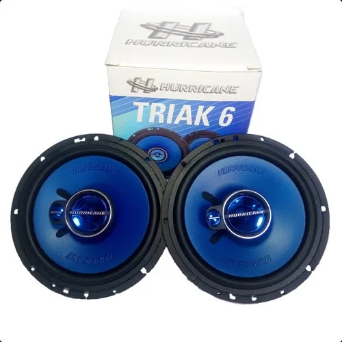 PAR de Alto Falante Triaxial HURRICANE TRIAK6 6 Polegadas 100W Rms | Shopee Brasil