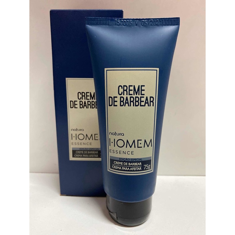CREME DE BARBEAR - NATURA HOMEM ESSENCE 75g | Shopee Brasil