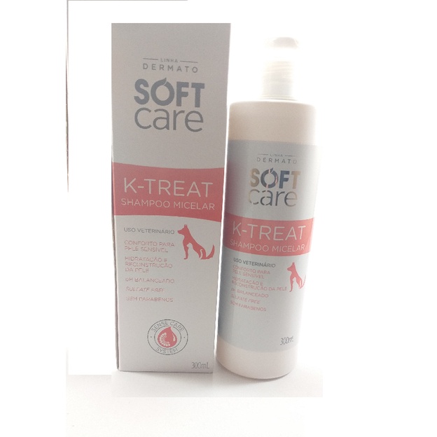 Shampoo K - Treat Soft Care Micelar 300 Ml | Shopee Brasil