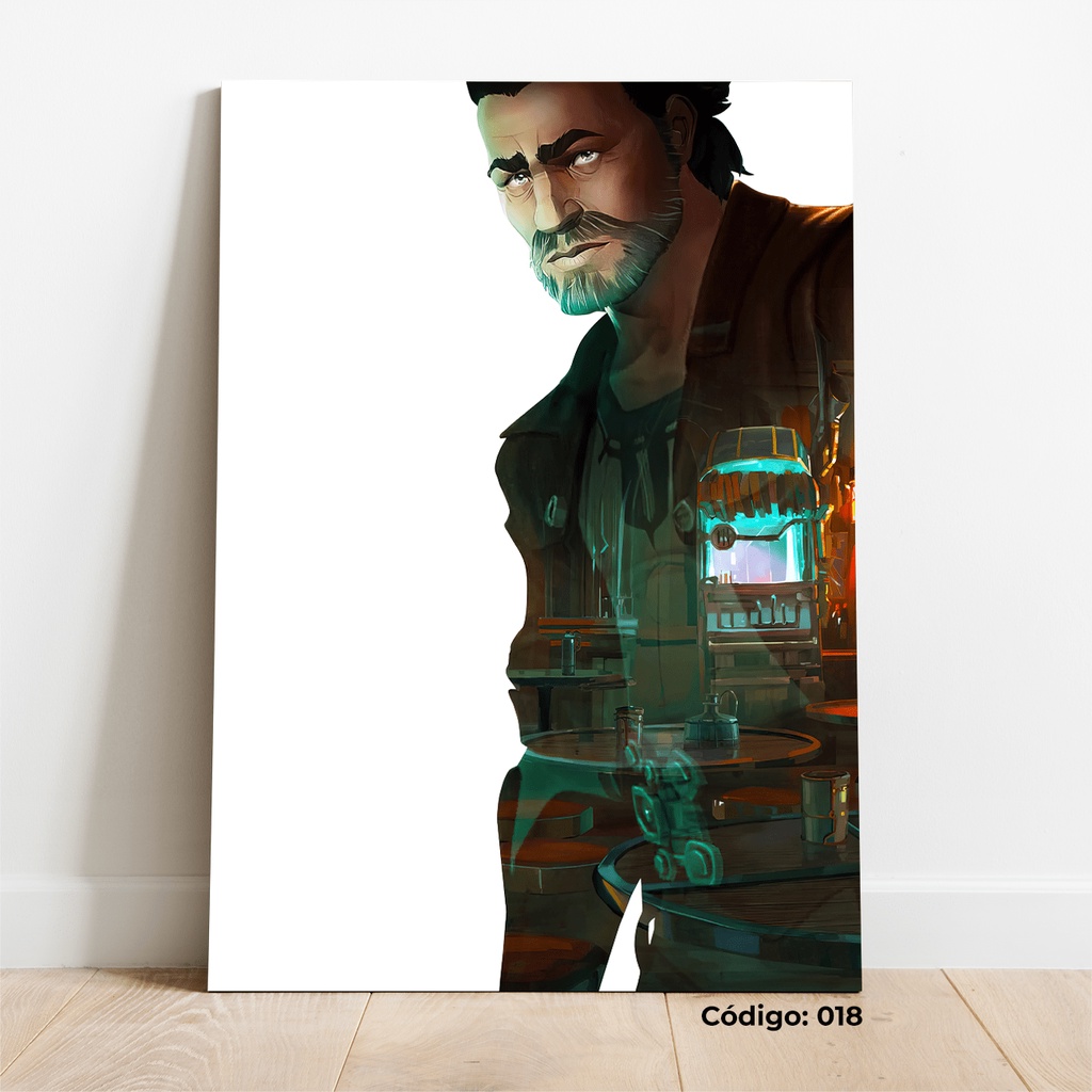 Vander - Arcane (League of Legends) 018 - Quadro MDF 14x20 [A5] - Placa ...