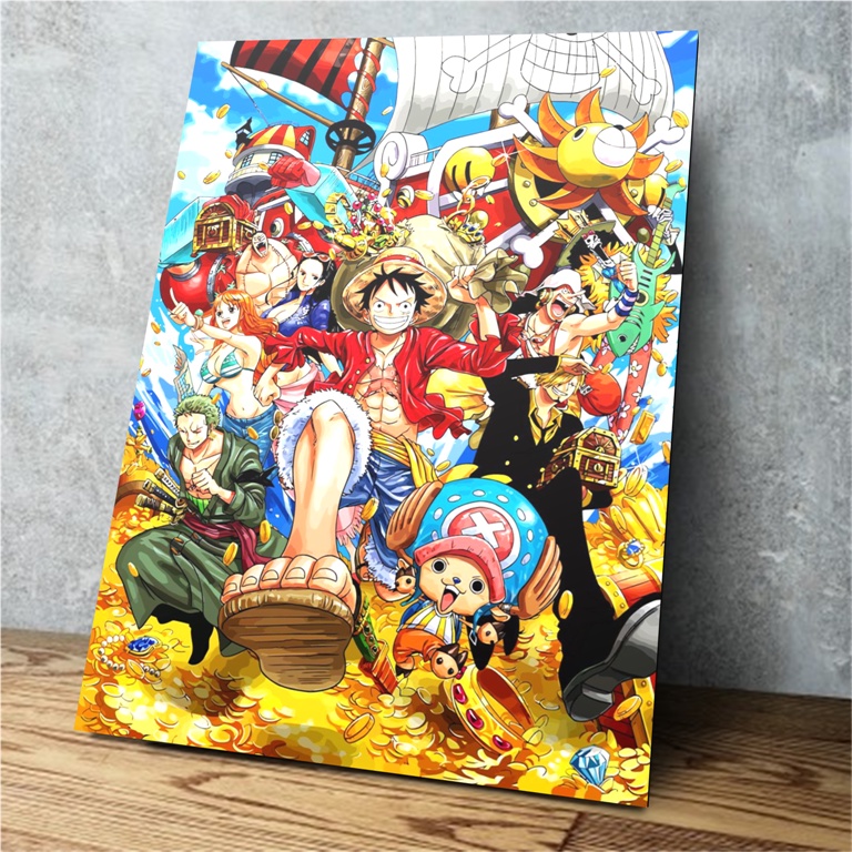 Placa Decorativa One Piece OP01 | Shopee Brasil