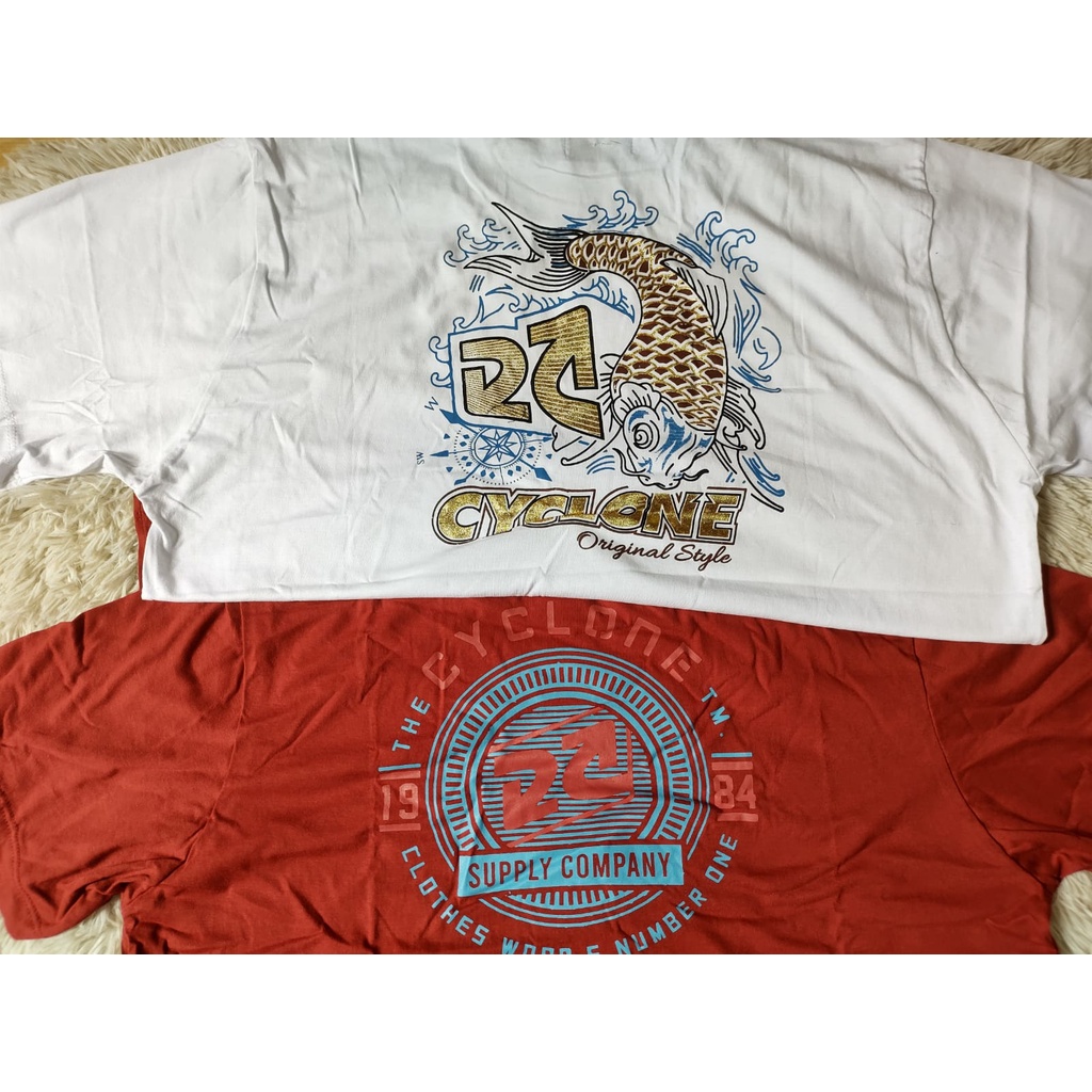 Conjunto de 2 Camisetas Cyclone | Shopee Brasil